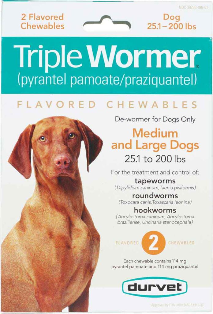 Triple Wormer (25.1-200 lbs) - Justin Seed